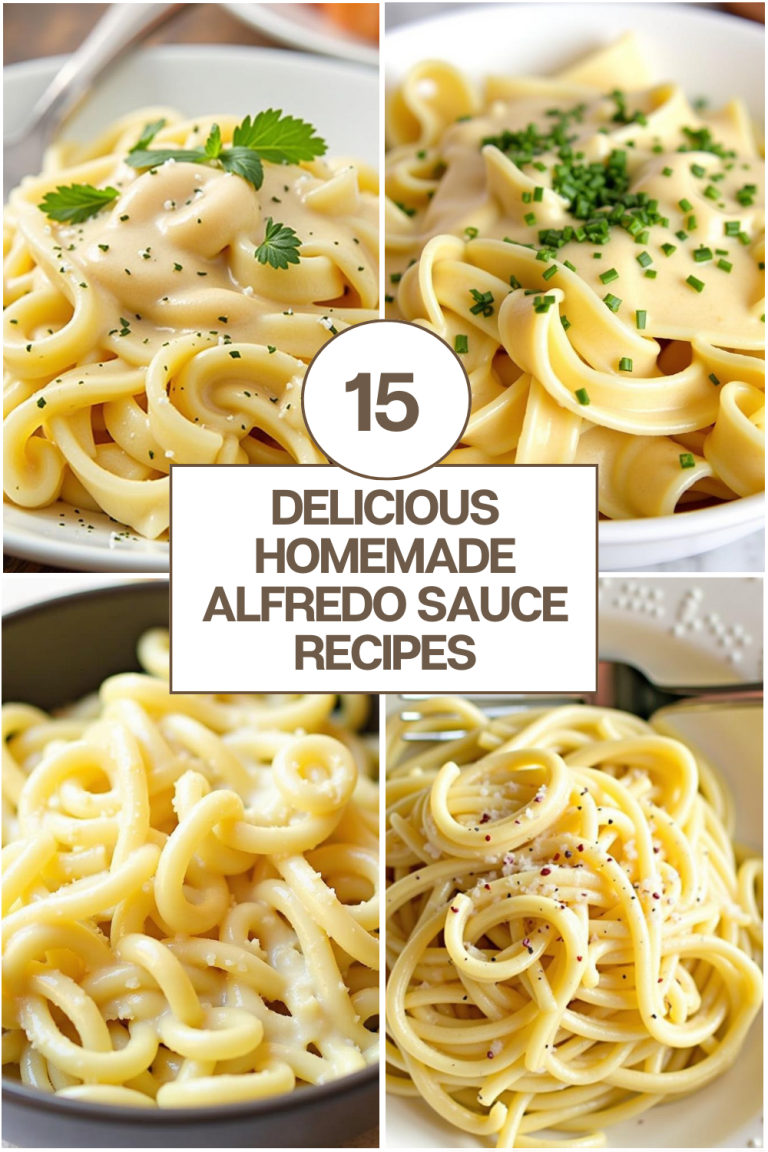 15 Delicious Homemade Alfredo Sauce Recipes You’ll Adore - Top Cascade ...