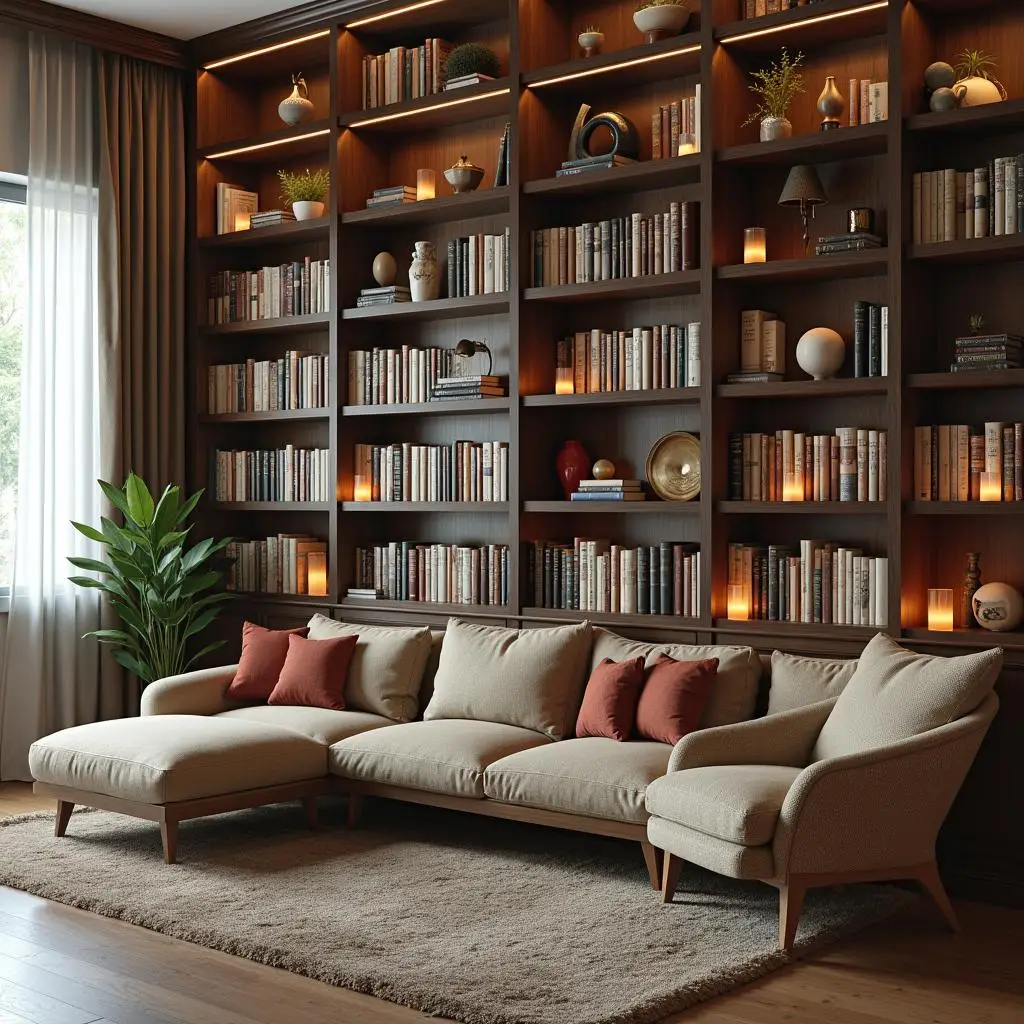 20 Dreamy Home Library Ideas for Book Lovers - Top Cascade Flare