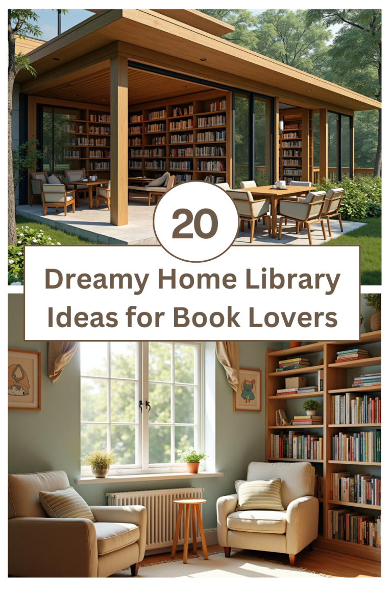 20 Dreamy Home Library Ideas for Book Lovers - Top Cascade Flare