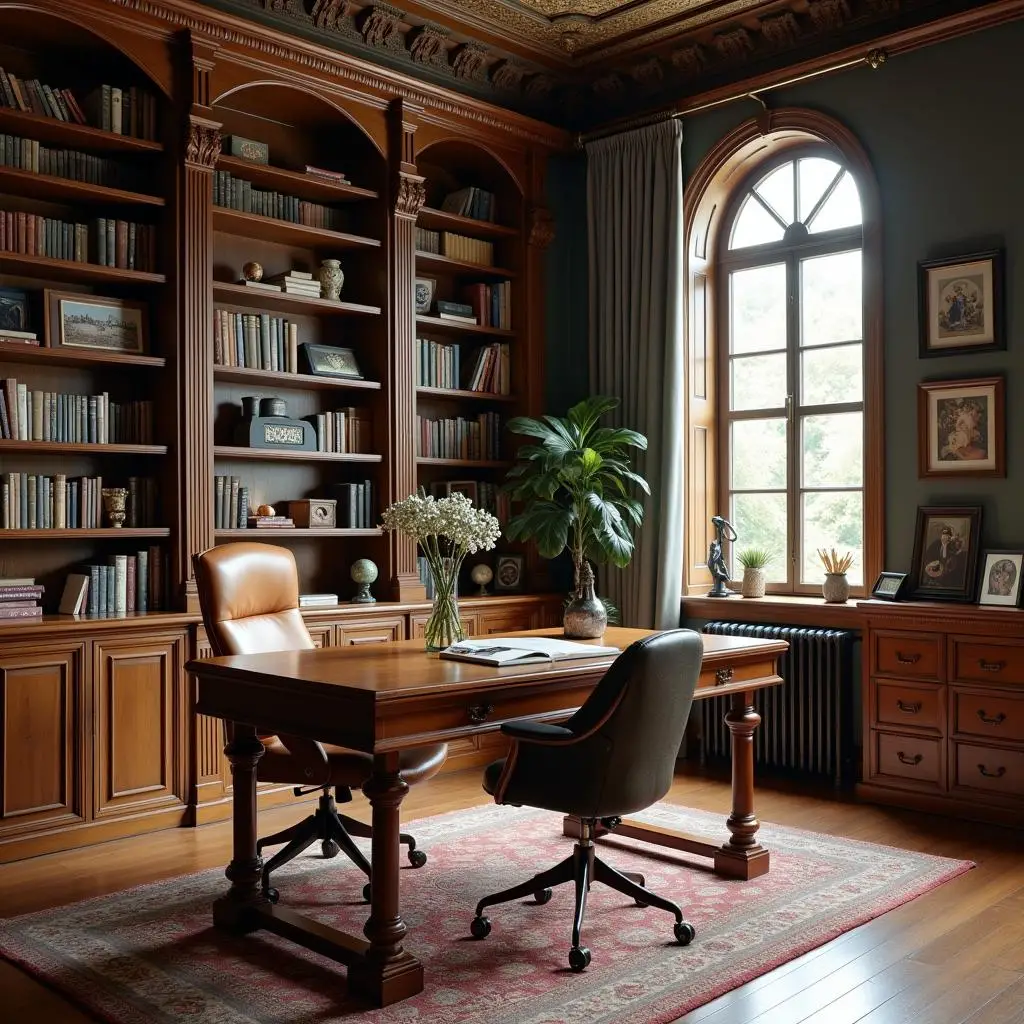 20 Dreamy Home Library Ideas for Book Lovers - Top Cascade Flare