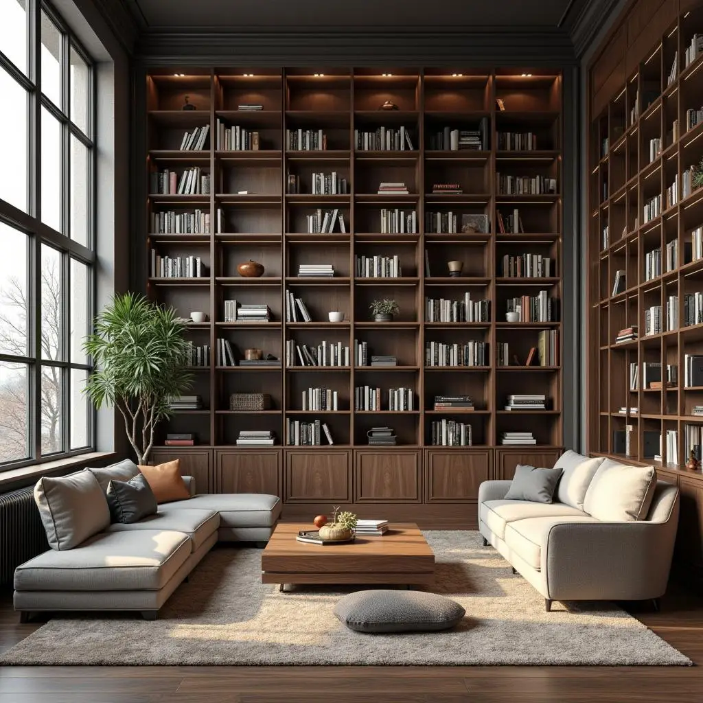 20 Dreamy Home Library Ideas for Book Lovers - Top Cascade Flare
