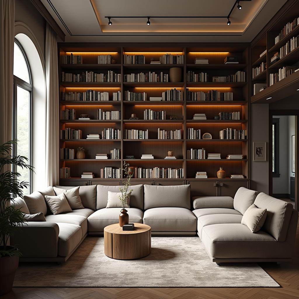 30 Dreamy Home Library Ideas for Book Lovers - Top Cascade Flare
