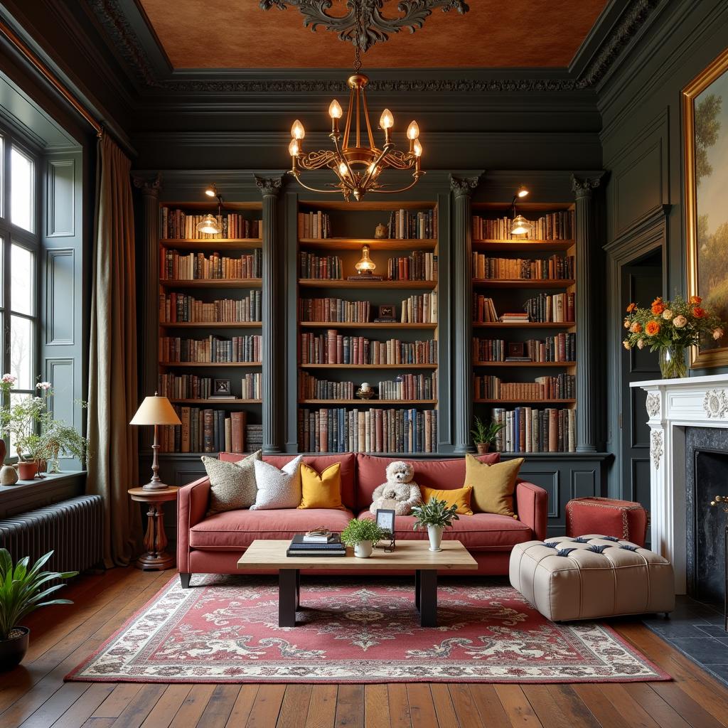 30 Dreamy Home Library Ideas for Book Lovers - Top Cascade Flare