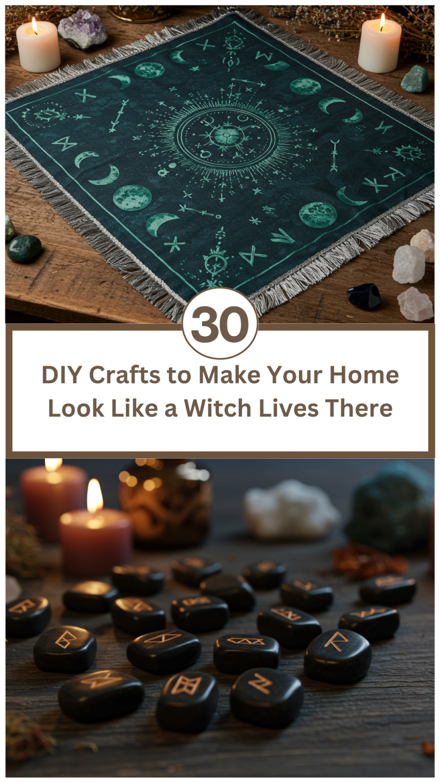 30 DIY Crafts to Make Your Home Look Like a Witch Lives There - Top ...