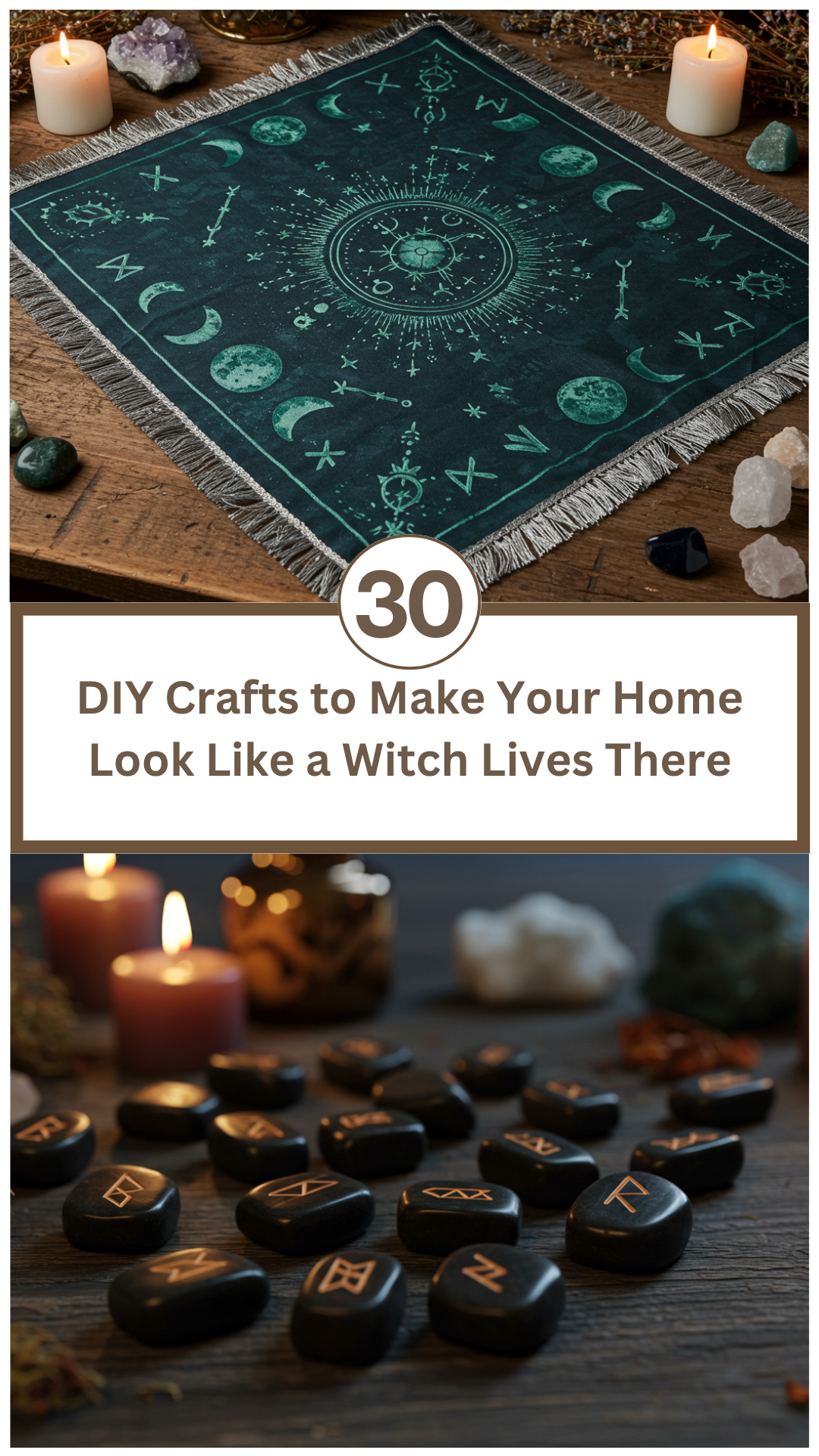 30 DIY Crafts to Make Your Home Look Like a Witch Lives There - Top ...